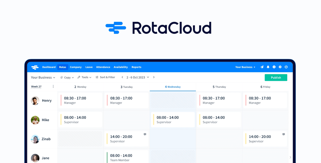 Collaborative rota planning: 3 ways to share the workload in RotaCloud