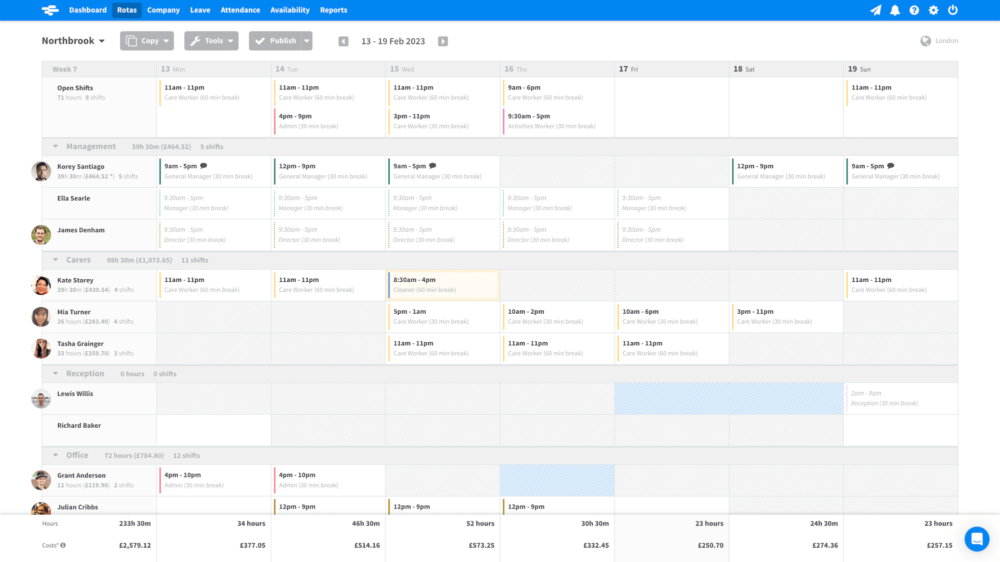 Rota management: A guide for managers · RotaCloud